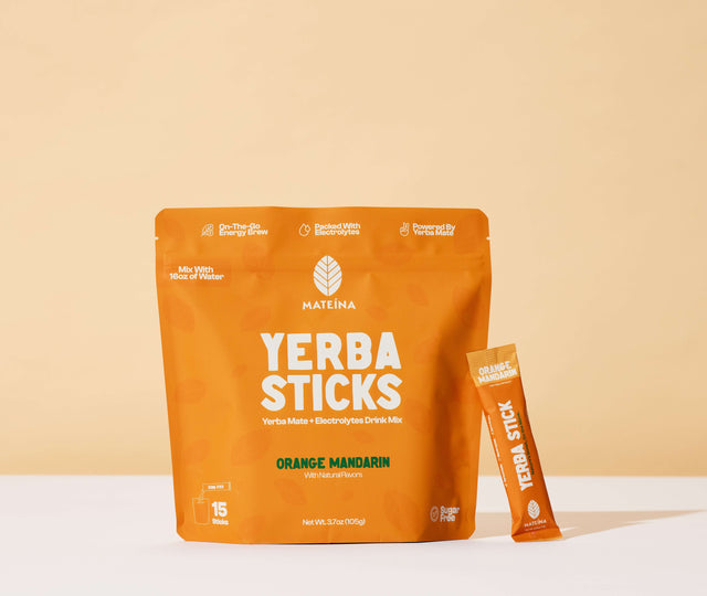 Yerba Mate + Electrolytes - Orange Mandarin – Mateína